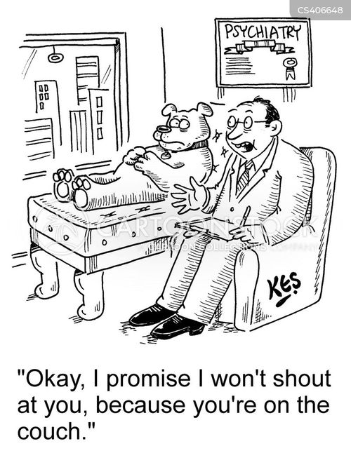 Therapists Couch Cartoons and Comics - funny pictures from CartoonStock