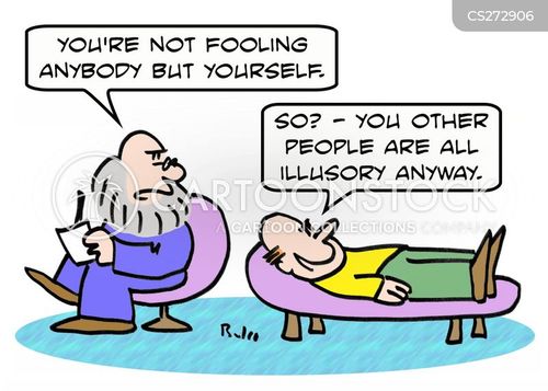 Solipsism Cartoons and Comics - funny pictures from CartoonStock