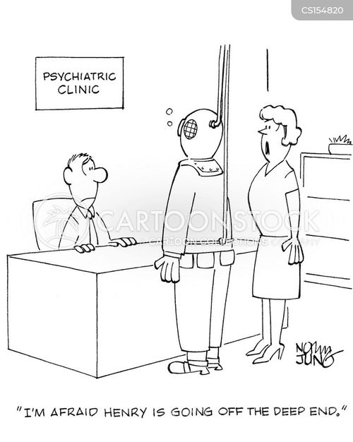 Deep End Cartoons and Comics - funny pictures from CartoonStock