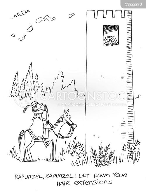 Hair Extension Cartoons and Comics - funny pictures from CartoonStock