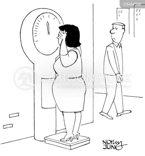 Weighting Scales Cartoons and Comics - funny pictures from CartoonStock