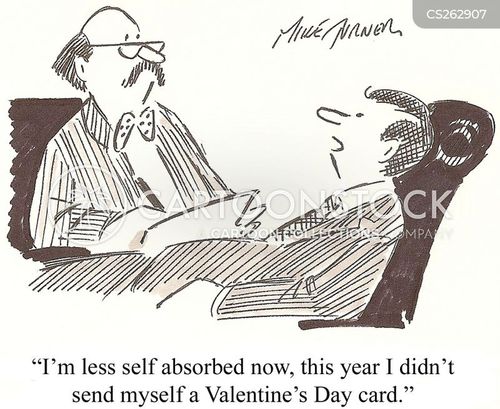 Self-absorbed Cartoons and Comics - funny pictures from CartoonStock