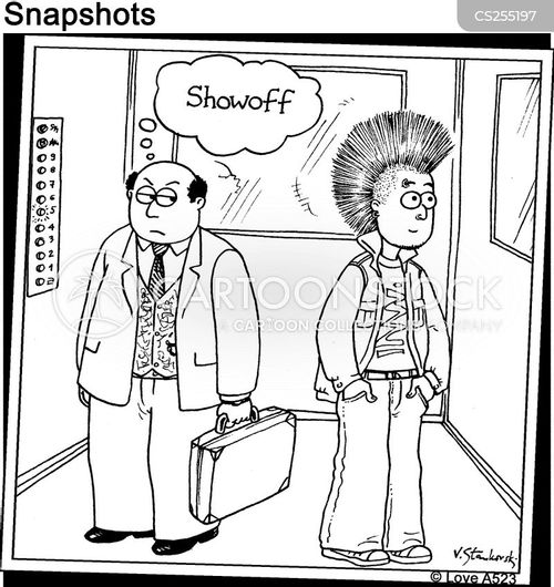No Hair Cartoons and Comics - funny pictures from CartoonStock