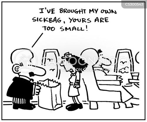 Air Sick Cartoons and Comics - funny pictures from CartoonStock