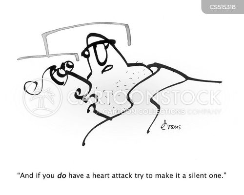 Heart Attack Cartoons and Comics - funny pictures from CartoonStock