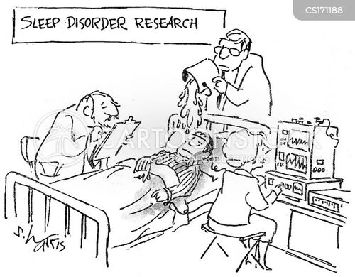 Sleep Study Cartoons