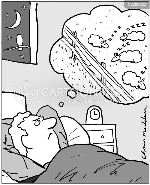 Sleepless Cartoons and Comics - funny pictures from CartoonStock