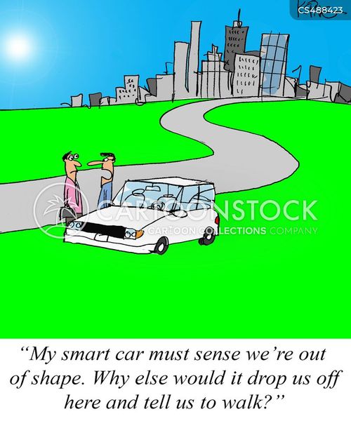 Smart Car Cartoons and Comics - funny pictures from CartoonStock