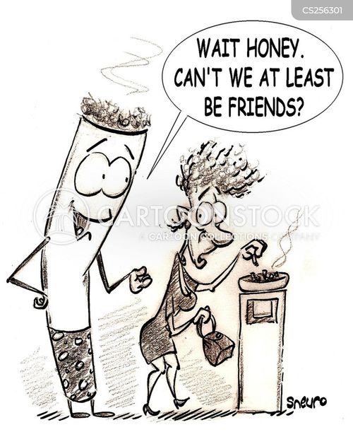 Give Up Smoking Cartoons and Comics - funny pictures from CartoonStock