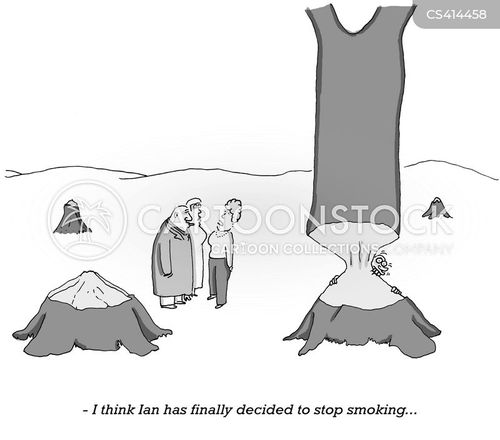 Smoking Addiction Cartoons and Comics - funny pictures from CartoonStock
