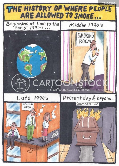 Smoking Room Cartoons and Comics - funny pictures from CartoonStock