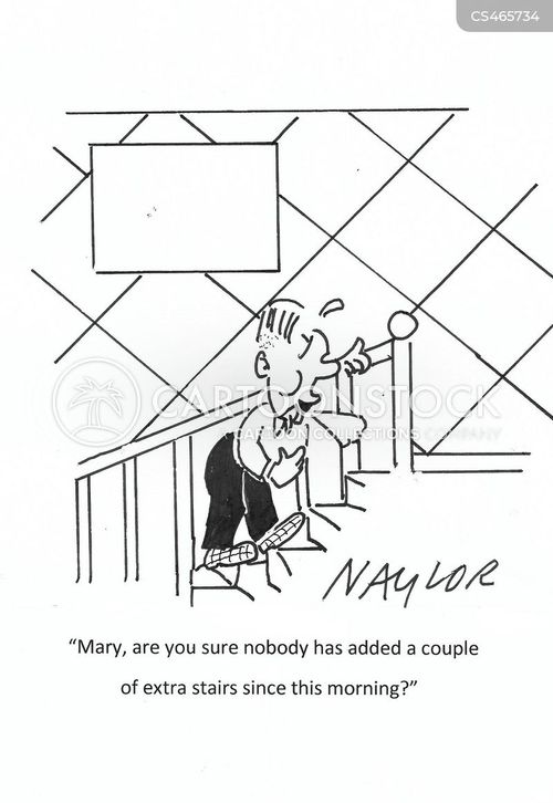 Step Counter Cartoons and Comics - funny pictures from CartoonStock