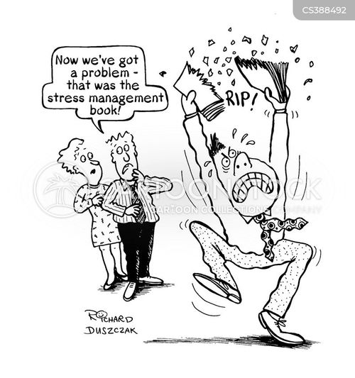 Stress Management Cartoons and Comics - funny pictures from CartoonStock