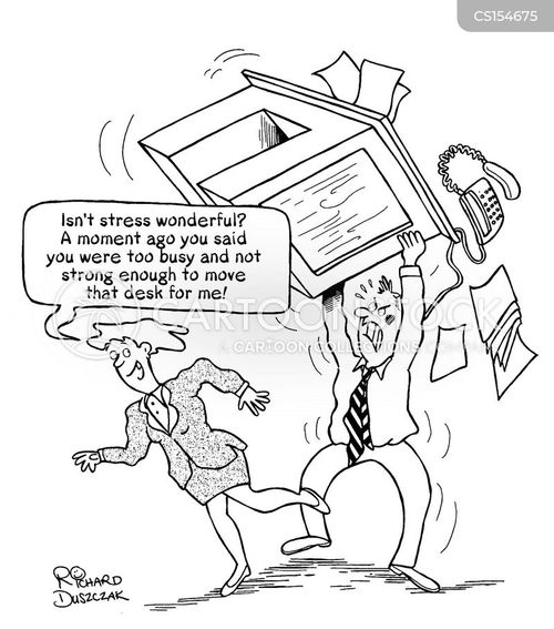 Stress Perception Cartoons and Comics - funny pictures from CartoonStock