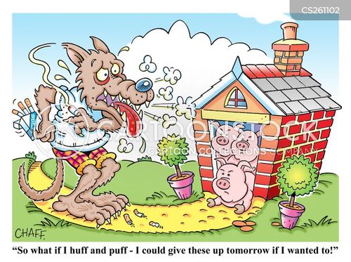 Puffing Up Cartoons and Comics - funny pictures from CartoonStock