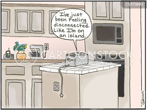 Disconnected Cartoons and Comics - funny pictures from CartoonStock