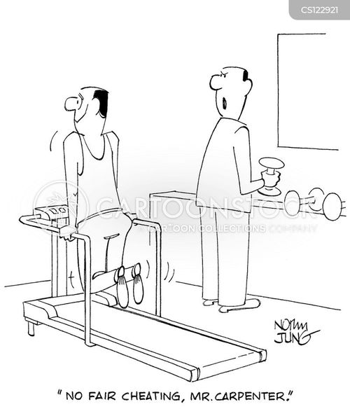 Elliptical Cartoons and Comics - funny pictures from CartoonStock