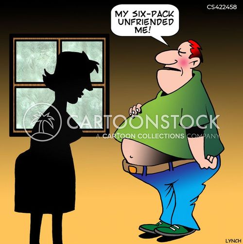 Unfriended Cartoons and Comics - funny pictures from CartoonStock