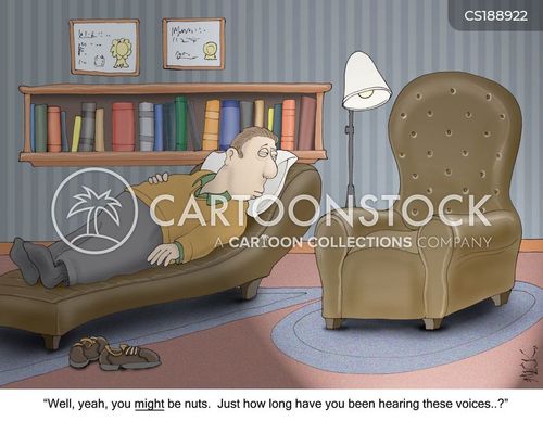 Hearing Voices Cartoons and Comics - funny pictures from CartoonStock