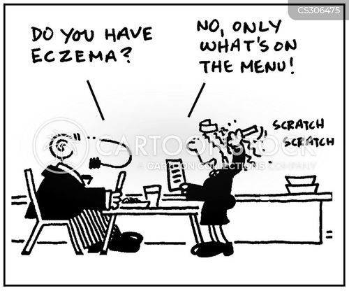 Eczema Cartoons and Comics - funny pictures from CartoonStock