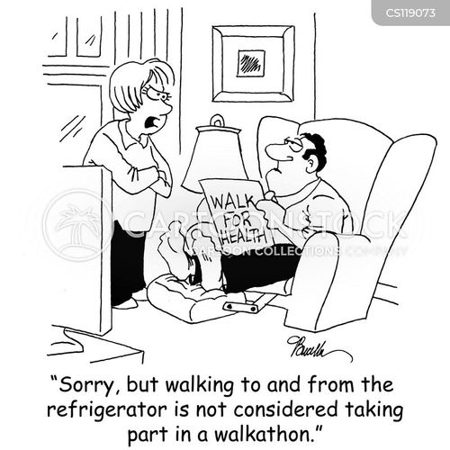 Staying Fit Cartoons and Comics - funny pictures from CartoonStock