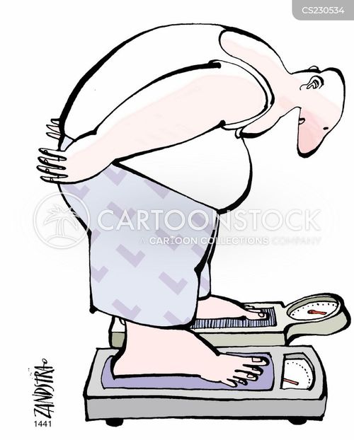 Weight Control Cartoons and Comics - funny pictures from CartoonStock