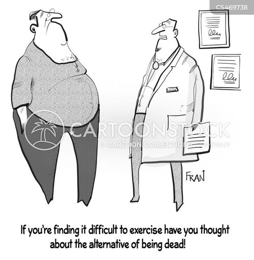 Ten Thousand Steps Cartoons and Comics - funny pictures from CartoonStock