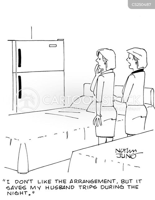 Raiding The Fridge Cartoons and Comics - funny pictures from CartoonStock
