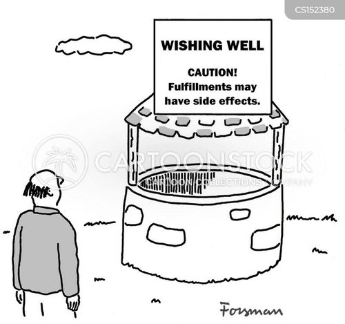 Magic Well Cartoons and Comics - funny pictures from CartoonStock