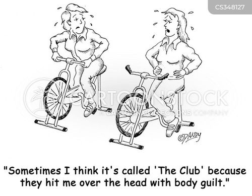 Exercise Bike Cartoons and Comics - funny pictures from CartoonStock