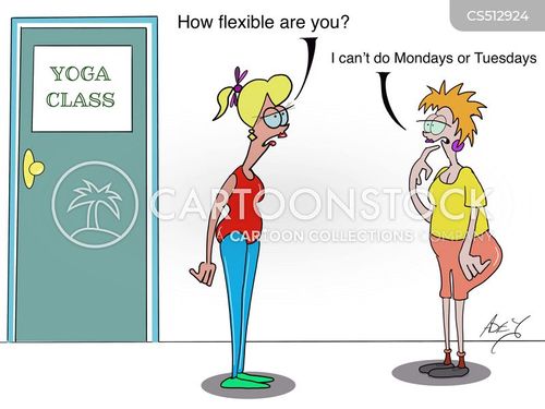 Yoga Teacher Cartoons and Comics - funny pictures from CartoonStock