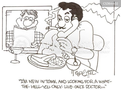 You Only Live Once Cartoons and Comics - funny pictures from CartoonStock