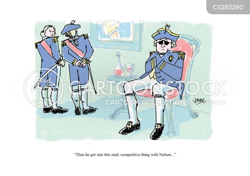 Battle Of Trafalgar Cartoons and Comics - funny pictures from CartoonStock