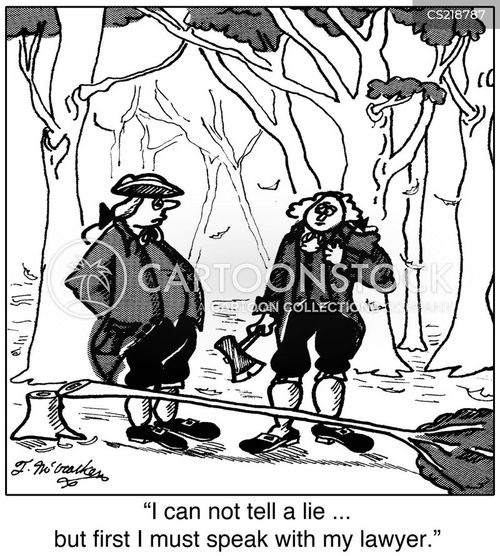 I Cannot Tell A Lie Cartoons and Comics - funny pictures from CartoonStock