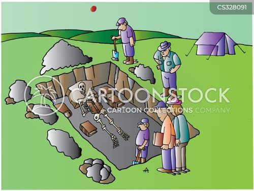 Digging Holes Cartoons and Comics - funny pictures from CartoonStock
