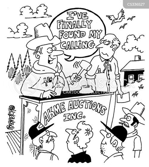 Antique Auction Cartoons and Comics - funny pictures from CartoonStock