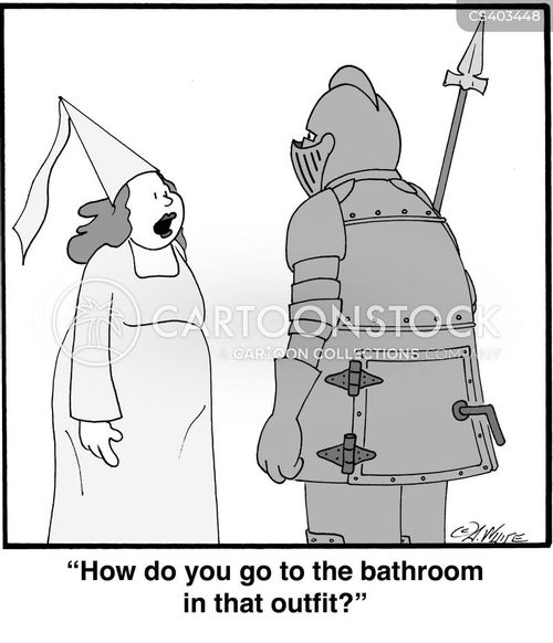 Chivalry Cartoons and Comics - funny pictures from CartoonStock
