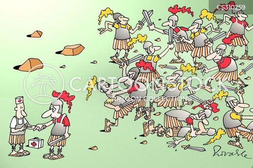 Minor Injury Cartoons and Comics - funny pictures from CartoonStock