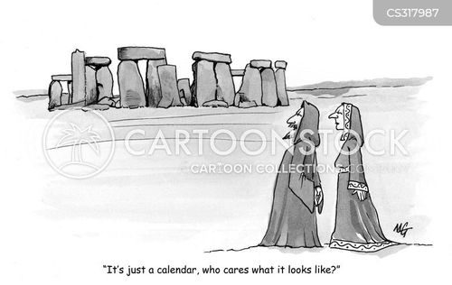 Ancient Druid Cartoons and Comics - funny pictures from CartoonStock