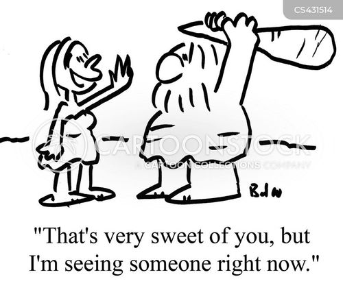 Courting Ritual Cartoons and Comics - funny pictures from CartoonStock