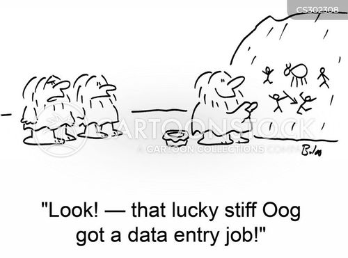 Data Entry Cartoons and Comics - funny pictures from CartoonStock