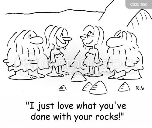 Rock-themed Decor Cartoons and Comics - funny pictures from CartoonStock