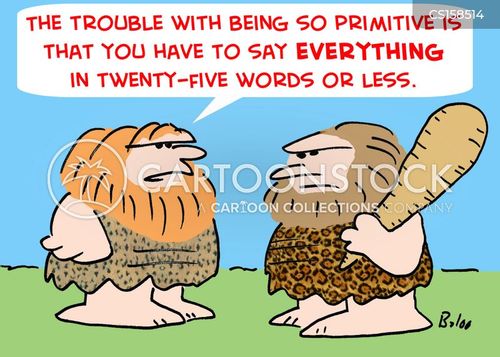 Primitive Logic Cartoons and Comics - funny pictures from CartoonStock