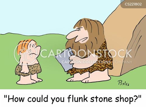 Stone Shop Cartoons and Comics - funny pictures from CartoonStock
