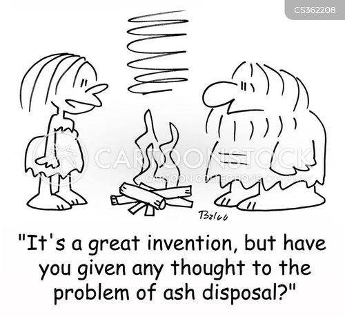 Piles Of Ash Cartoons and Comics - funny pictures from CartoonStock