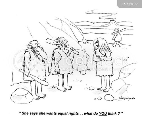 Equal Rights Cartoons and Comics - funny pictures from CartoonStock