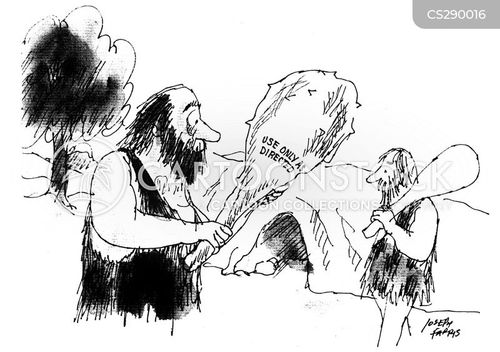 Troglodyte Cartoons and Comics - funny pictures from CartoonStock