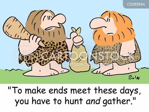 Make Ends Meet Cartoons and Comics - funny pictures from CartoonStock