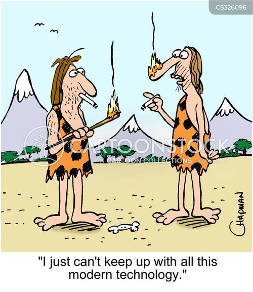 Invention Of Fire Cartoons and Comics - funny pictures from CartoonStock