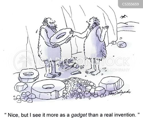 Invent The Wheel Cartoons and Comics - funny pictures from CartoonStock